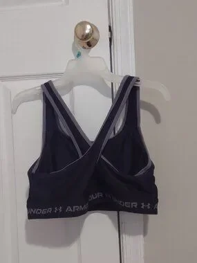 Under Armour | Other | Under Armour 2x Crossback Sports Bra Mid Impact ...